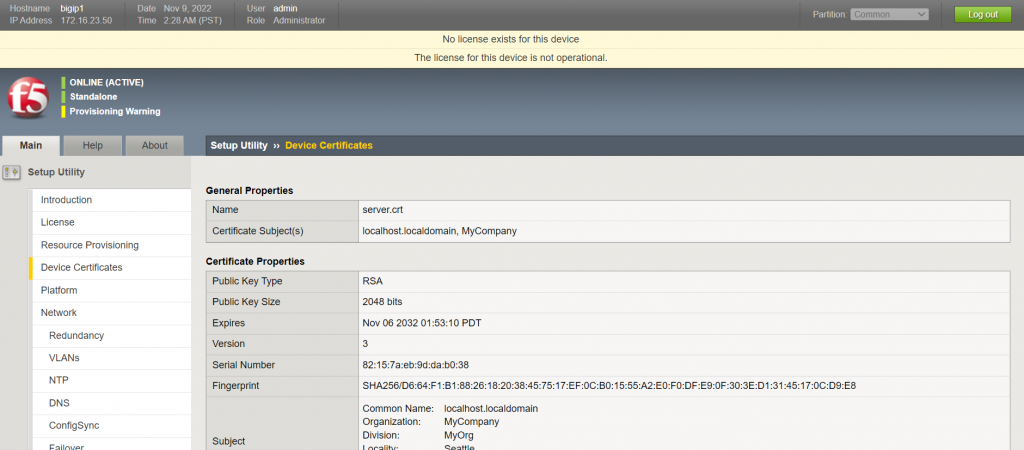 Cách Reset Password Root Và Admin F5 BIG-IP Configuration Utility Bằng TMSH - IT Sharing ...